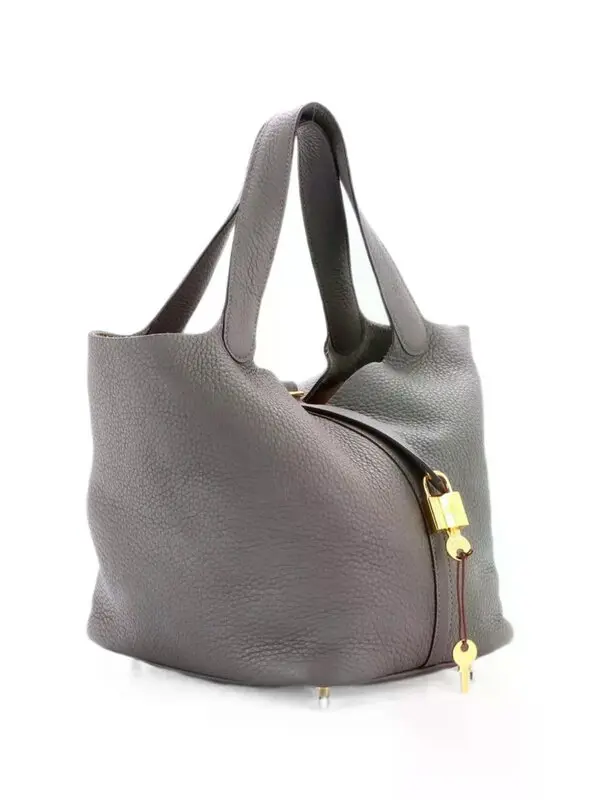 Hermès Picotin Lock Bag Clemence Mm Bucket Bag