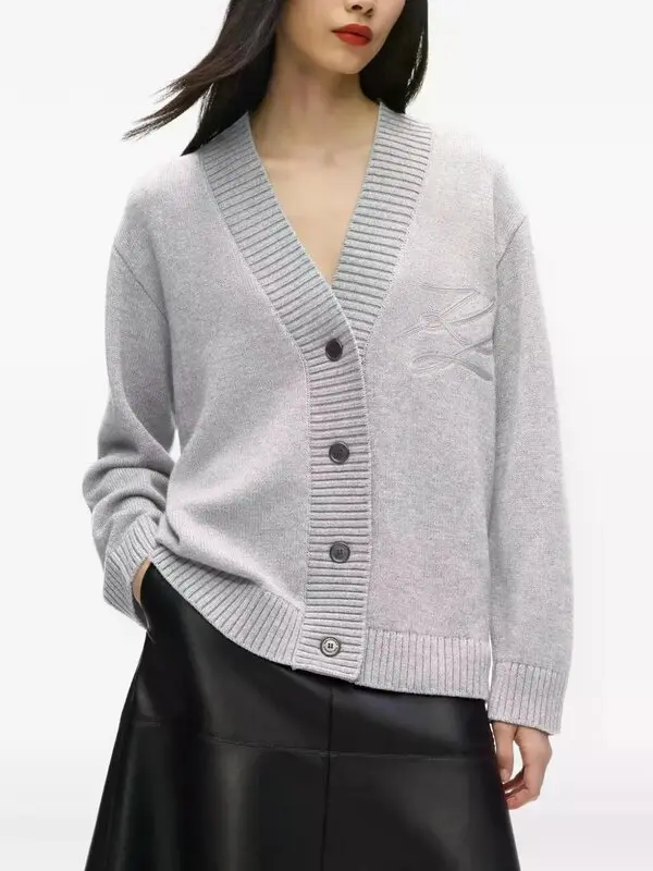 Karl Lagerfeld Soutache Cardigan