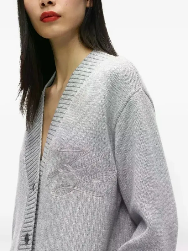 Karl Lagerfeld Soutache Cardigan
