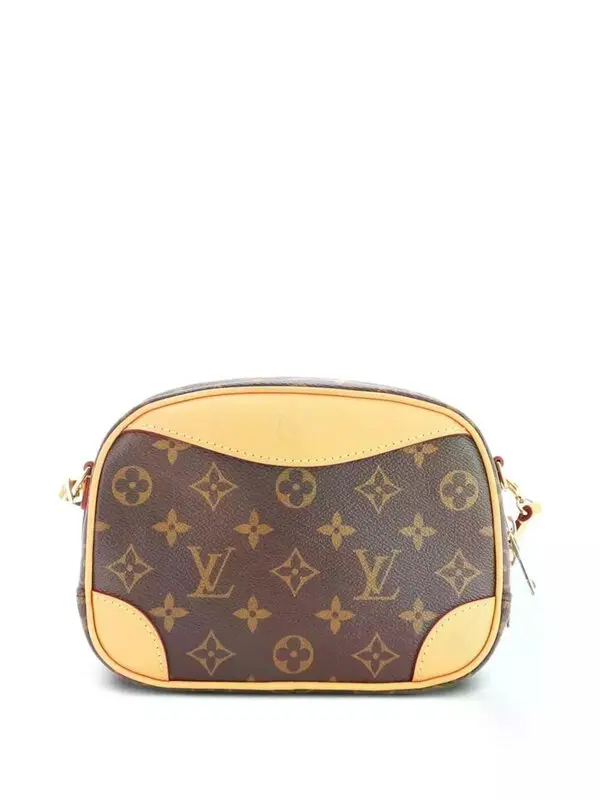 LOUIS VUITTON Monogram Canvas Mini Crossbody Bag - Brown