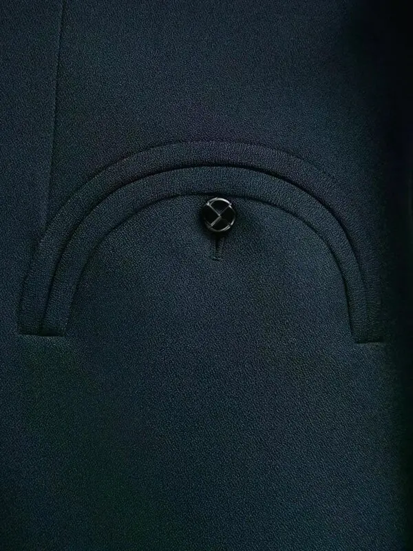 BLAZÉ MILANO Double-breasted Smiley Pocket Blazer