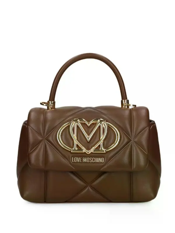 Moschino Logo-plaque Tote Bag
