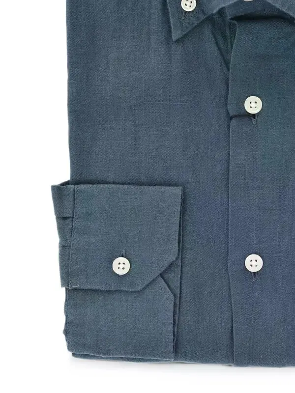 Corneliani Button-down Linen Shirt