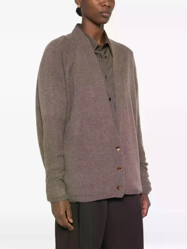 ALYSI V-neck Cardigan With Front Button Fastening