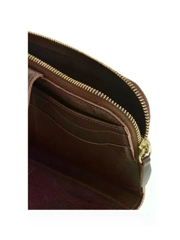 Il Bisonte Hammered Leather Wallet