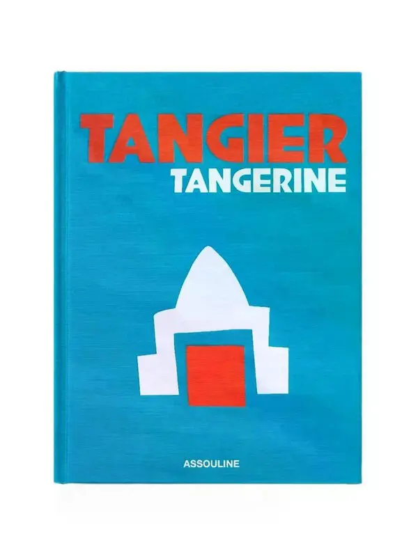 Assouline Tangier Tangerine Book - Blue