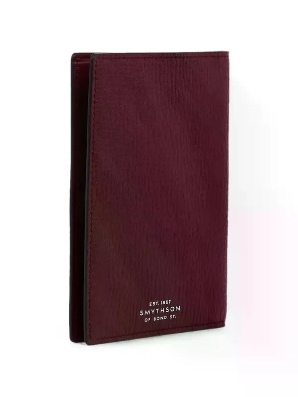 Smythson Ludlow Leather Passport Cover