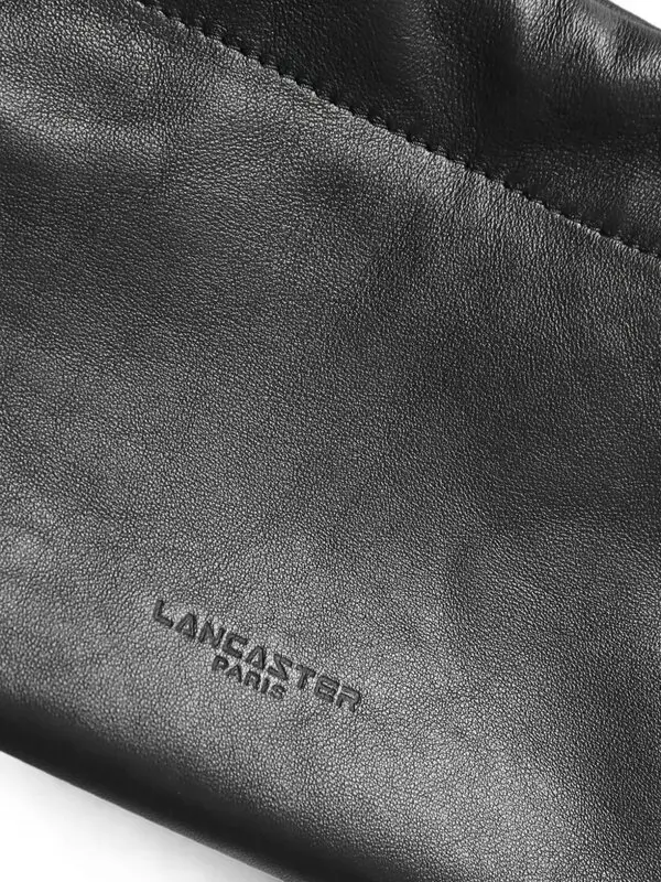 LANCASTER Knotted-handle Drawstring Shoulder Bag