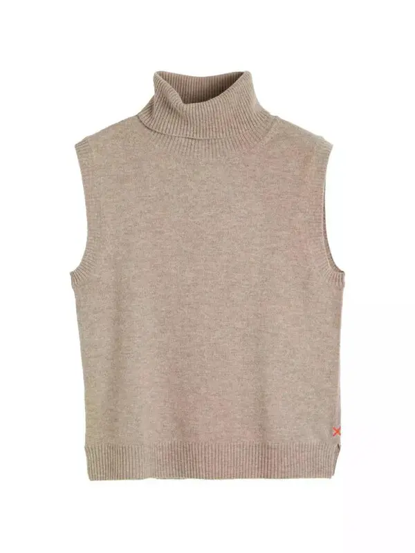 Chinti & Parker High-neck Sleeveless Sweater