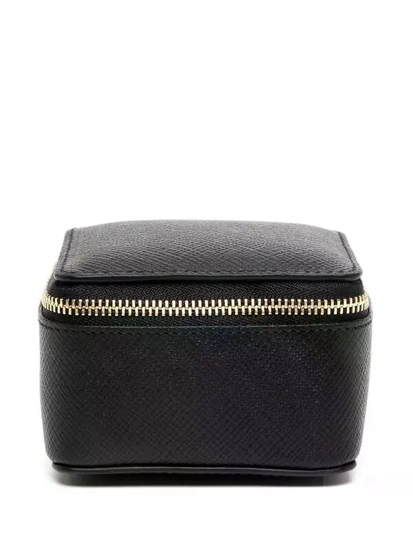 Smythson Logo-stamp Zip Box