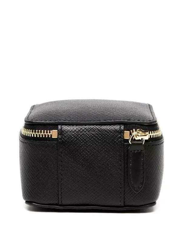 Smythson Logo-stamp Zip Box