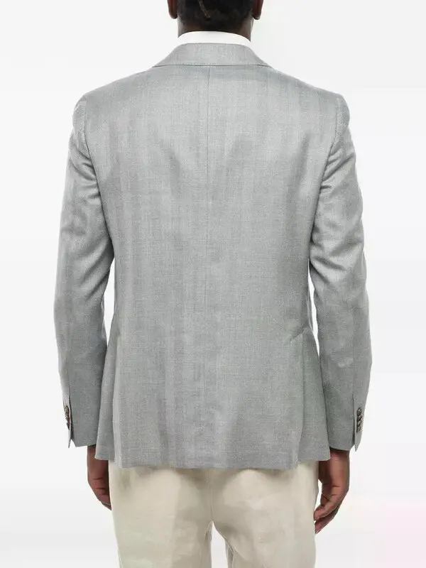 Corneliani Herringbone Single-breasted Blazer