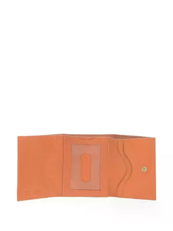 Il Bisonte Logo-debossed Leather Wallet