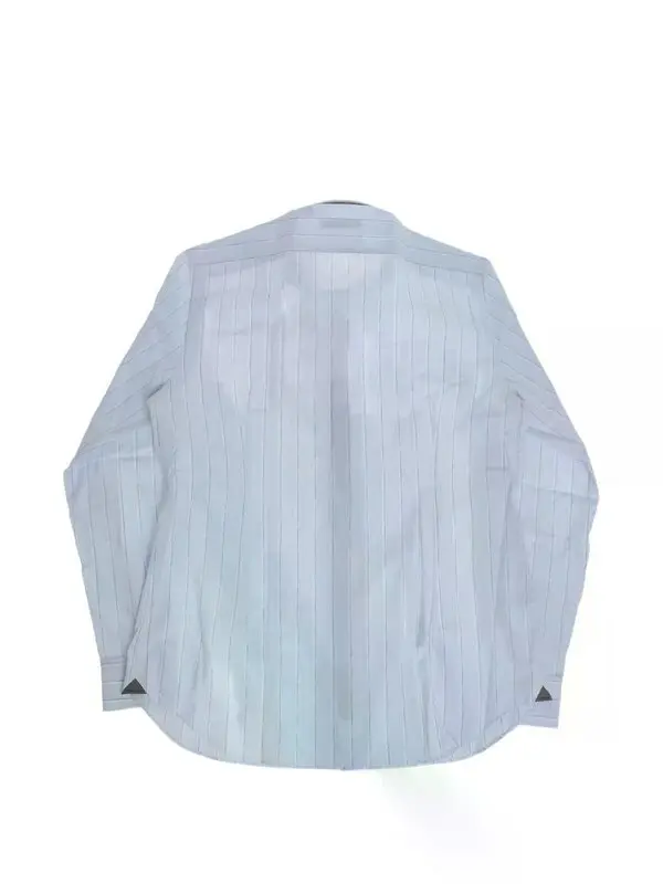 Corneliani Striped French-collar Shirt
