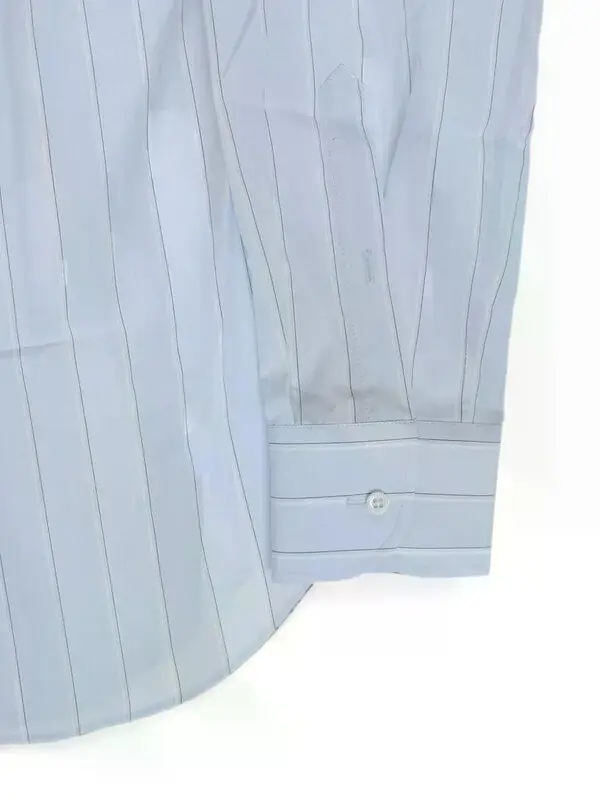 Corneliani Striped French-collar Shirt