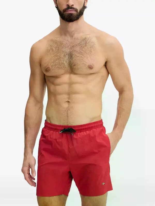 NAPAPIJRI Drawstring-waist Logo-patch Swim Shorts