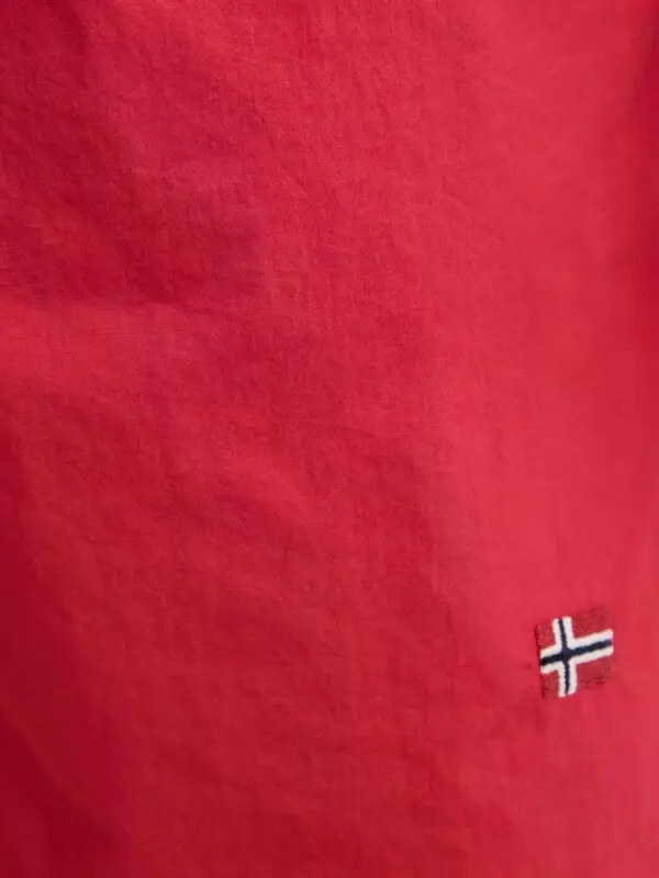NAPAPIJRI Drawstring-waist Logo-patch Swim Shorts