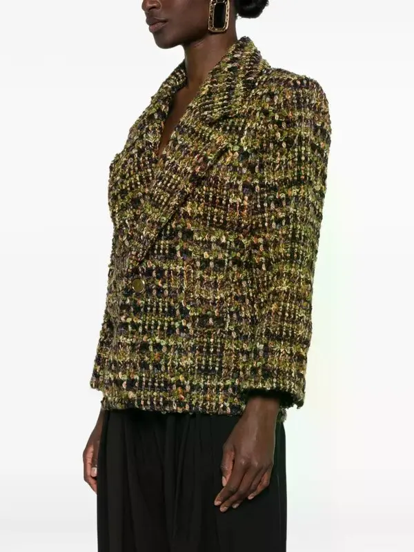 Saint Laurent Long-sleeve Buttoned Blazer