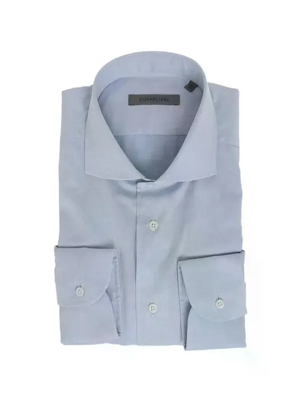 Corneliani French-collar Poplin Shirt