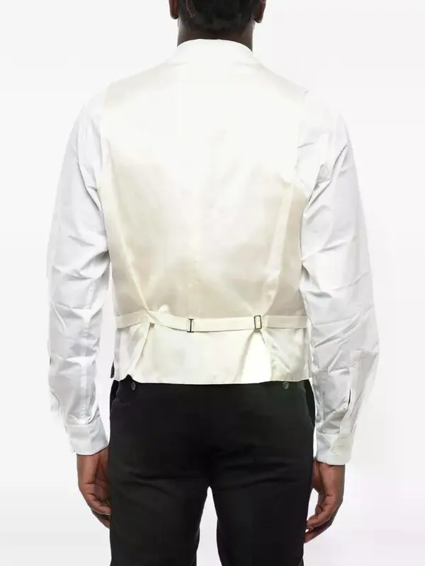 Corneliani Silk Satin Waistcoat