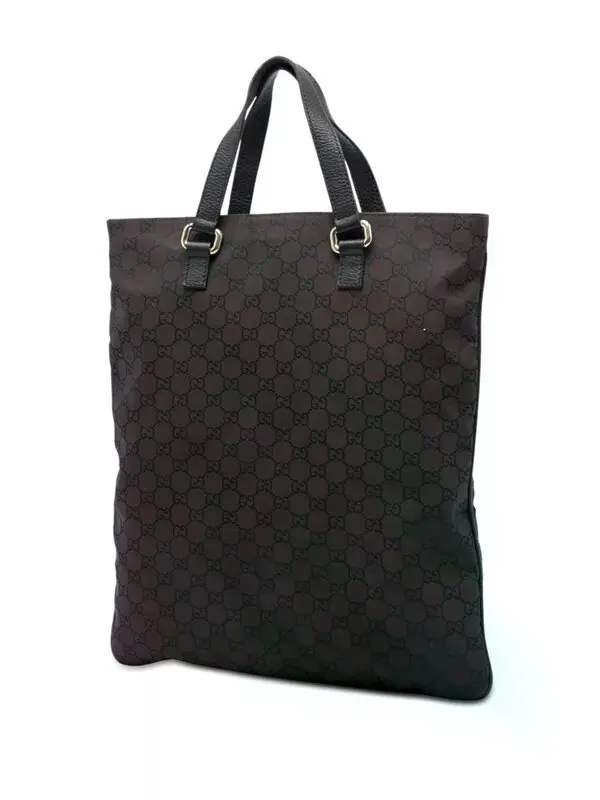 Gucci Gg Nylon Tote Bag