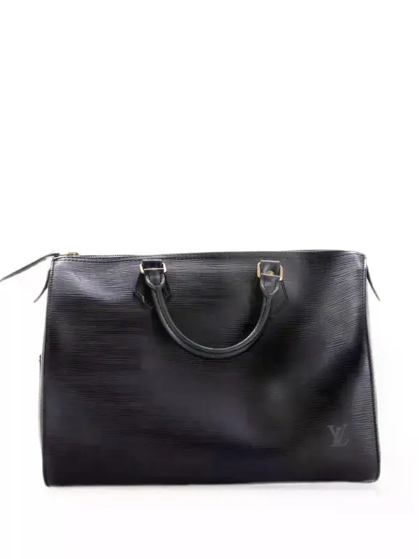 LOUIS VUITTON Speedy Satchel Epi Leather