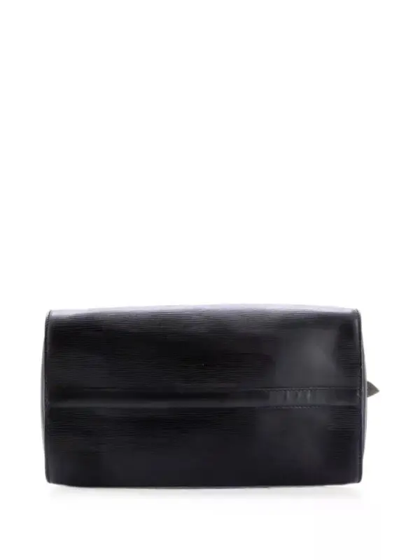 LOUIS VUITTON Speedy Satchel Epi Leather
