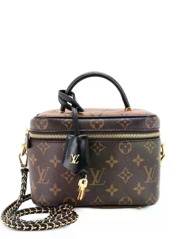 LOUIS VUITTON Reverse Monogram Canvas Vanity Satchel