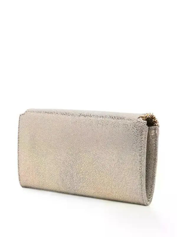 Stella McCartney Falabella Chain-trim Clutch Bag - Gold