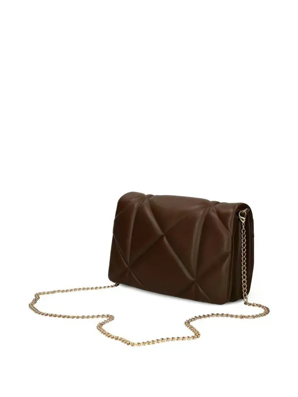 Moschino Quilted Logo Crossbody Bag