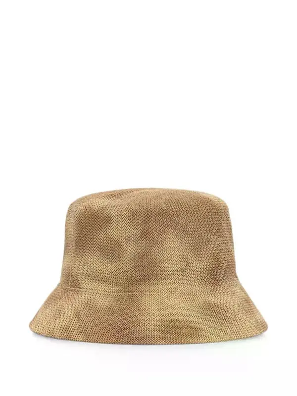 KANGOL Logo-embroidered Tie-dye Bucket Hat