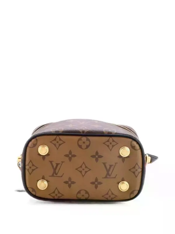 LOUIS VUITTON Vanity Handbag Reverse Monogram Canvas Pm Satchel