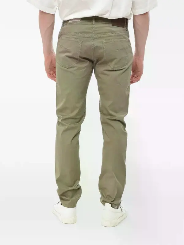 Corneliani Five-pocket Embroidered Trousers