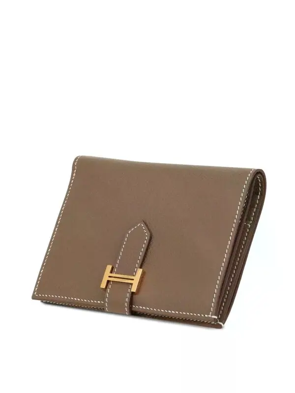 Hermès 2021 Bearn Wallet - Neutrals
