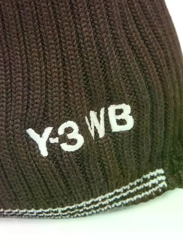 Y3 X Wales Bonner Ribbed Beanie Hat