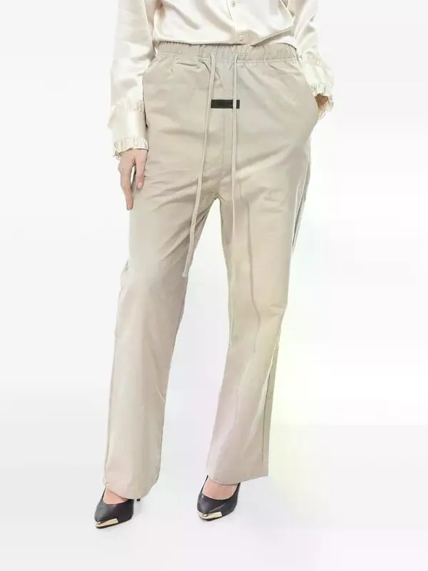 Fear Of God Light Drawstring Waistband Trousers - Grey