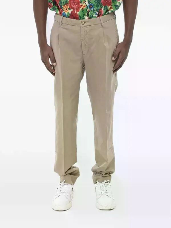 Incotex Pleated Tapered Trousers
