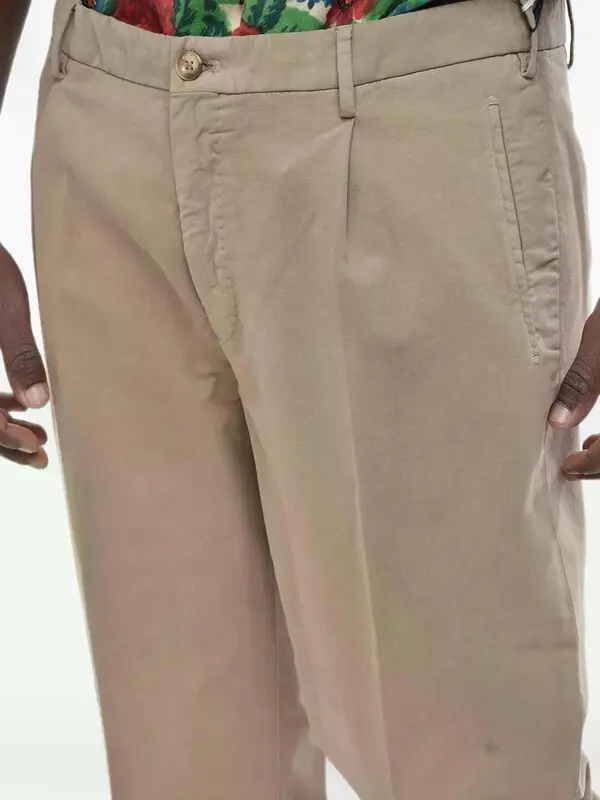 Incotex Pleated Tapered Trousers