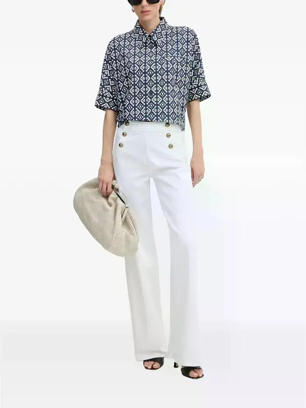 Luisa Spagnoli Geometric Print Shirt