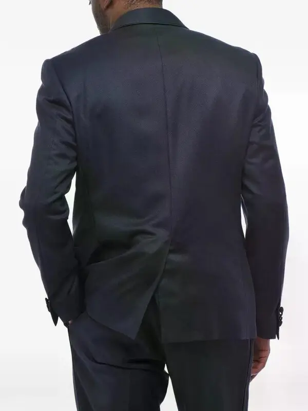 Corneliani Academy Jacquard Three-piece Suit