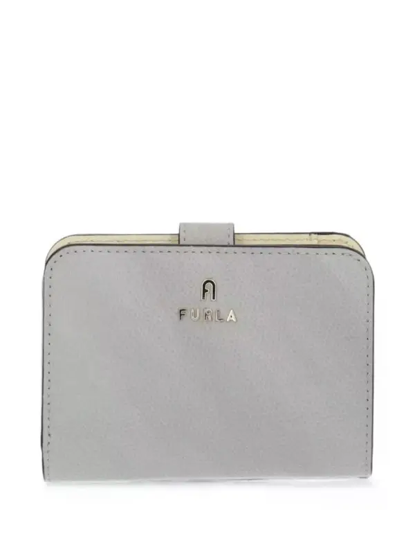 Furla Logo-plaque Pebbled-leather Wallet