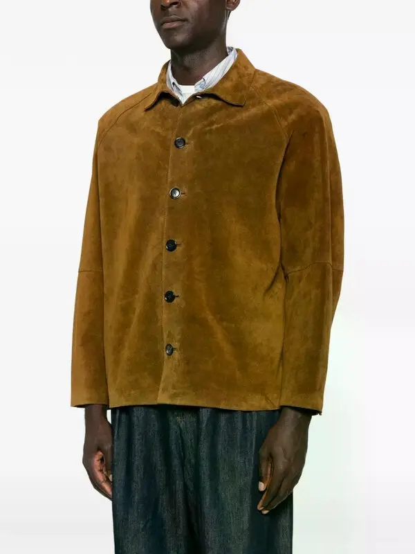 Studio Nicholson Bowe Leather Jacket