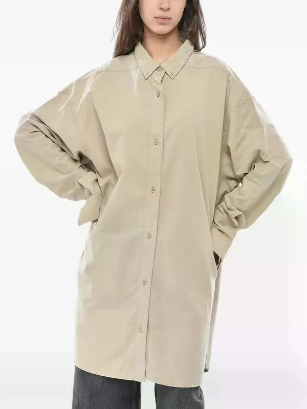 Fear Of God Beige Cotton Oversized Button-down Shirt