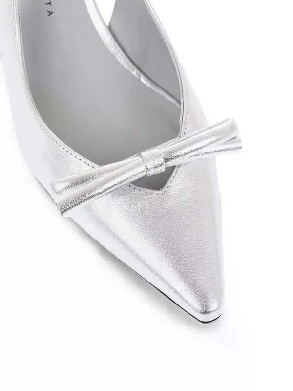 Roberto Festa Bow-detail Slingback Pumps