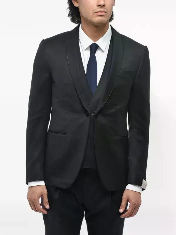 Corneliani Shawl-lapel Jacquard Suit