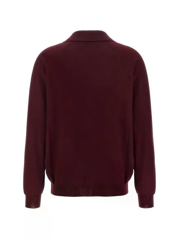 Miu Miu Logo-intarsia Wool Cardigan