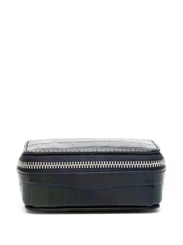 Smythson Crocodille-effect Leather Box