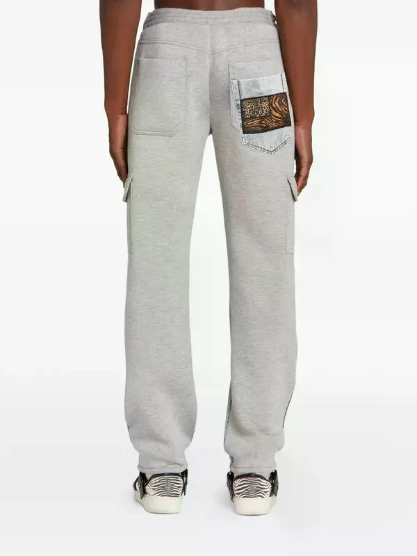 Roberto Cavalli Jersey-back Straight-leg Jeans