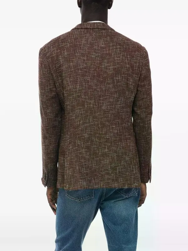 Corneliani Gate Hopsack-pattern Jacket