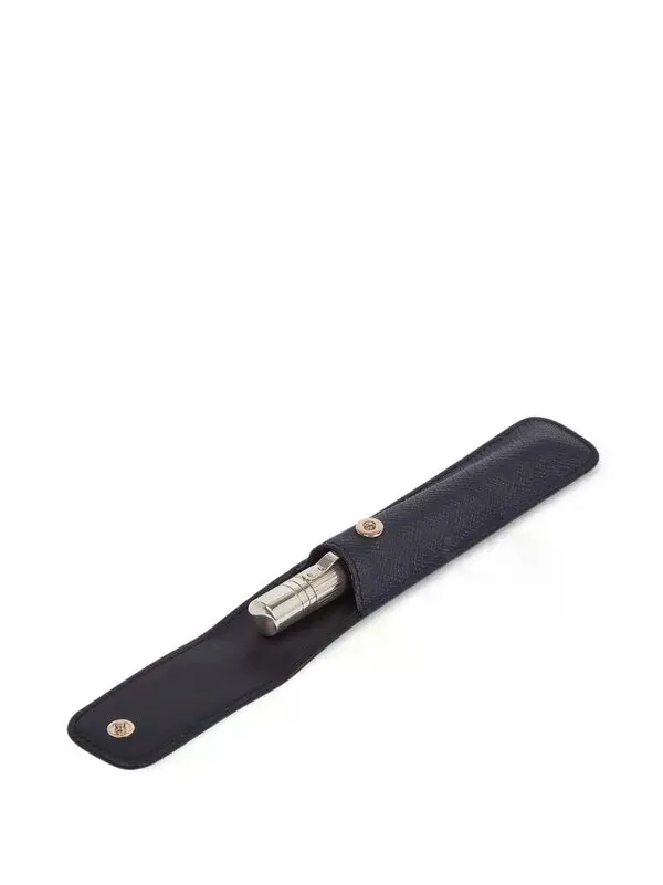 Smythson Panama Cross-grain Pen Sleeve